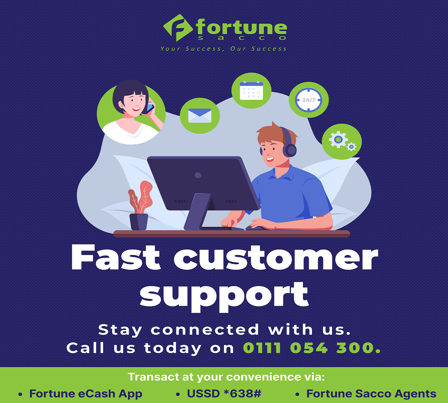 Fortune Sacco - Your success, our success